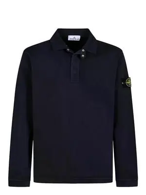 Stone Island 6100001 Logo-patch Polo Shirt - Blue
