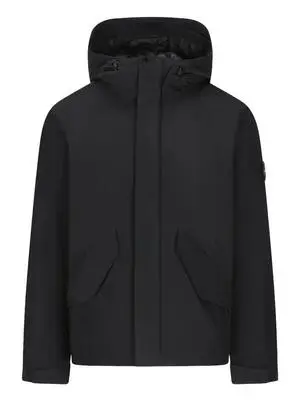Stone Island Micro Reps Hooded Jacket - Black