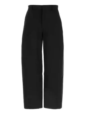 Givenchy Couture Seam Cotton Trousers - Black