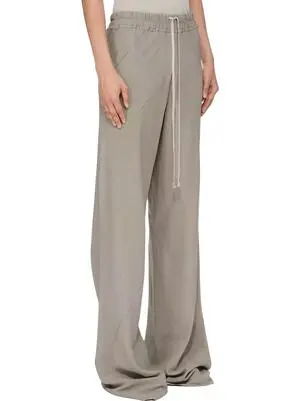 Rick Owens Drawstring Wide-leg Trousers - Grey