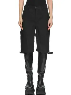 Rick Owens Work Tailored Shorts - Black