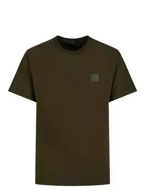 Stone Island Logo-patch Short-sleeve T-shirt - Green