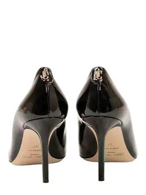 JIMMY CHOO Love Patent Leather Pumps - Black