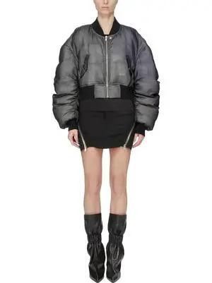 Rick Owens Bolan Banana Mini Skirt - Black