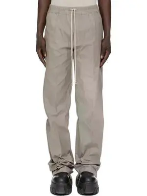 Rick Owens Dietrich Drawstring Waist Trousers - Grey