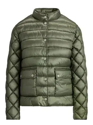 Ralph Lauren Quilted Mock-neck Jacket - Green