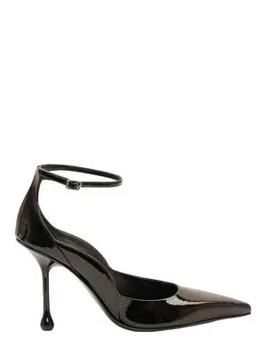 JIMMY CHOO Quinci Ankle-strap Pumps - Black