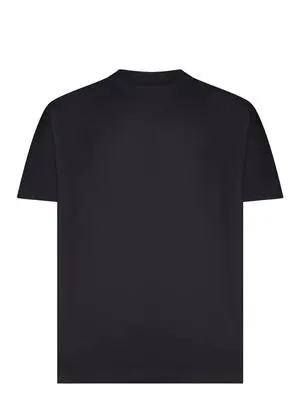 Etro Logo-embroidered T-shirt - Black