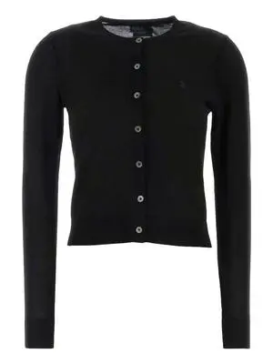 Polo Ralph Lauren Wool Button-up Cardigan - Black