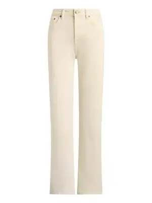Ralph Lauren High-rise Straight-leg Jeans - Neutrals