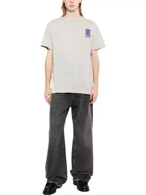 JIL SANDER Logo-print Crew-neck T-shirt - Grey