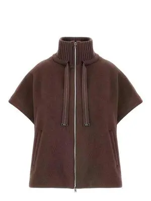 Herno Short Sleeved Jacket - Brown
