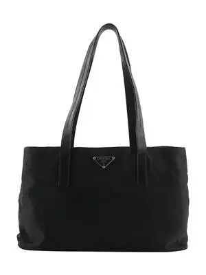 Prada Tessuto Tote Bag - Black