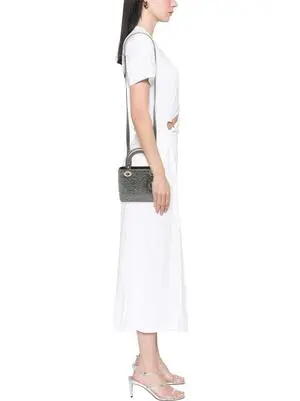 Dior 2019 Mini Lady Satchel - Grey