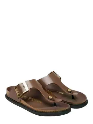 BIRKENSTOCK Gizeh Buckle-fastening Thong Sandals - Brown