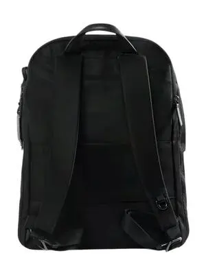 Tumi Logo Plaque Backpack - Black