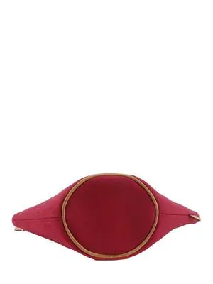 Hermès 2000-2026 Mini Toile Palmyre Pouch - Red