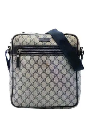 Gucci Gg Supreme Crossbody Bag - Neutrals