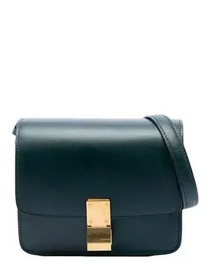 Celine Celine Small Calfskin Classic Box Crossbody Bag Green