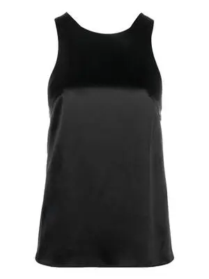 LOULOU STUDIO Sleeveless Vest - Black