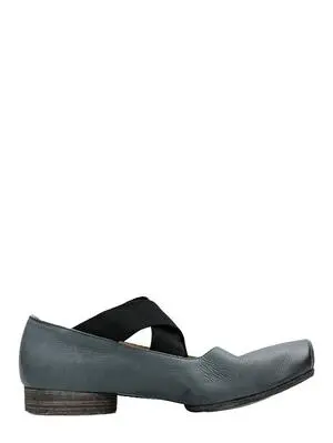 UMA WANG Cross-strap Flats - Black