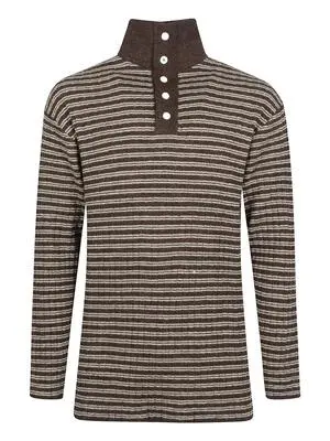 NAMACHEKO Luther Striped Turtleneck Sweater - Multicolor