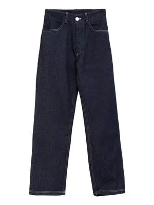 BASERANGE Tajo Button Jeans - Blue