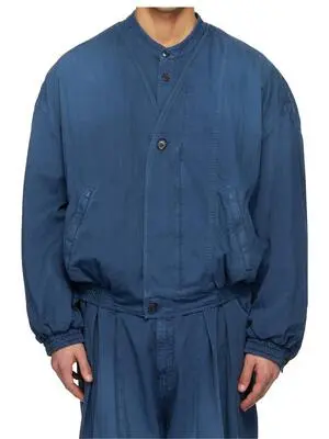 HED MAYNER V-neck Jacket - Blue