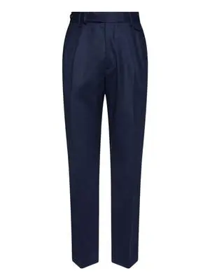 Brunello Cucinelli Pleated Tailored Trousers - Black