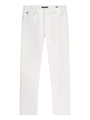 Tommy Hilfiger Logo Patch Jeans - White