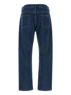 Valentino Garavani Vgold Five-pocket Jeans - Blue