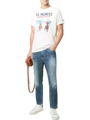DONDUP Straight-leg Organic Cotton Jeans - Blue
