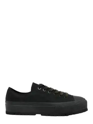 Yohji Yamamoto Low-top Lace-up Sneakers - Black