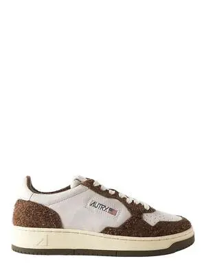 AUTRY Medalist Suede Sneakers - Brown