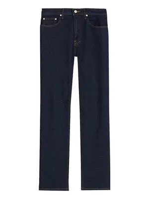 FRAME Modern Straight Denim Jeans - Dark Denim