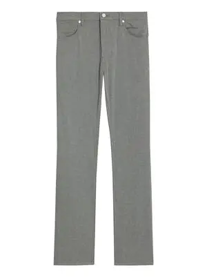 FRAME Modern Straight Twill Pants - Gray