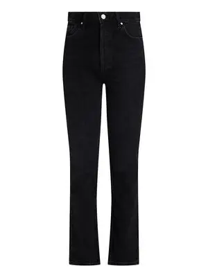 GOLDSIGN The Lawler Highrise Slim-leg Jeans - Black