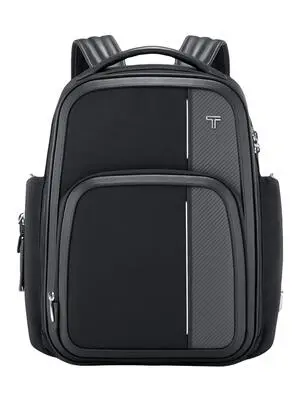 Tumi Leather Arrivé Barker Backpack - Black