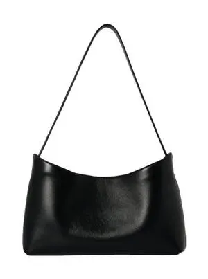 THE ROW Alma Baguette Shoulder Bag - Black