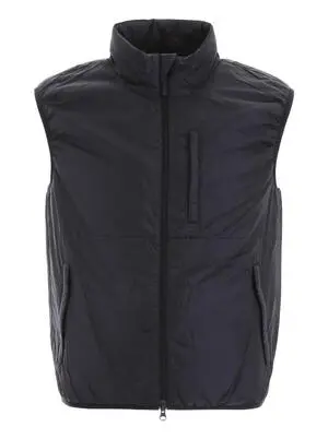 Aspesi Zip-up Gilet - Black