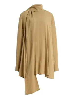 TOTEME Scarf-neck Crepe Blouse - Neutral