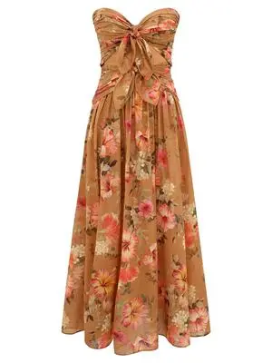 ZIMMERMANN ZIMMERMANN Fitted Ruched Bust Mini Dress