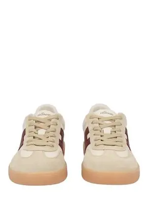 Hogan Paneled Lace-up Sneakers - Multicolour