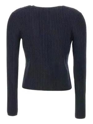 Vince Cable-knit Cardigan - Blue