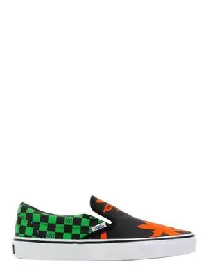 Valentino Garavani X Vans Checkerboard Slip-on Sneakers - Black