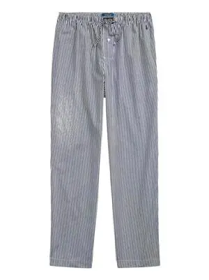 Polo Ralph Lauren Polo Bear Striped Pajama Trousers - Blue
