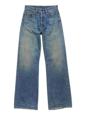 Acne Studios Regular Fit Straight Leg Jeans - Blue