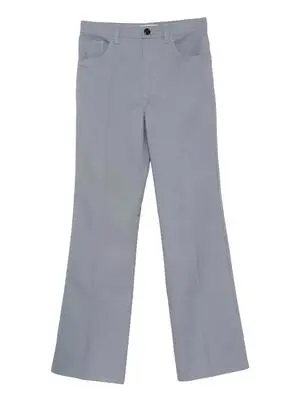 Marni Tailored Pressed Crease Trousers - Grey