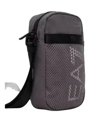 EA7 Logo-print Mesh Belt Bag - Grey