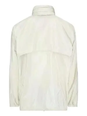 Prada High Neck Zip-up Jacket - Neutrals